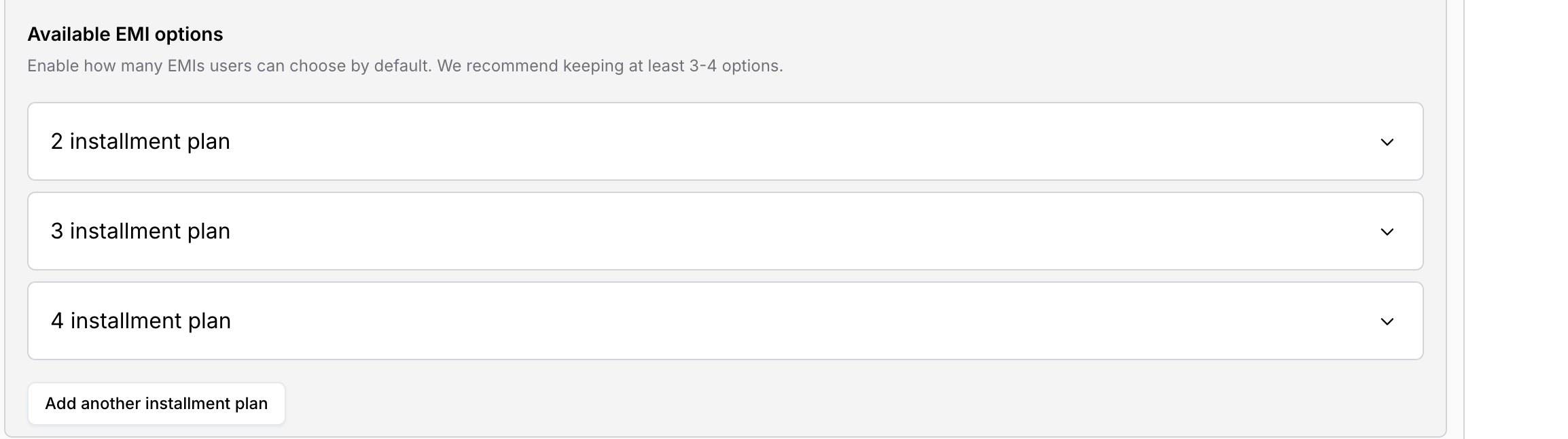 Partial Payment Pricing Plans - Fermion Documentation